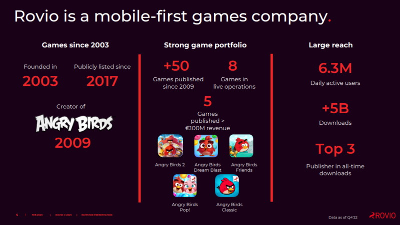 Sega Acquires Angry Bird Developer Rovio - DFC Intelligence